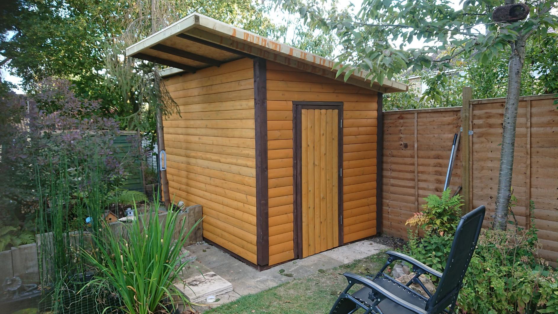 121mm x 21mm Loglap Treated Planed Cladding Timber Log Lap Boards 3.0m ...