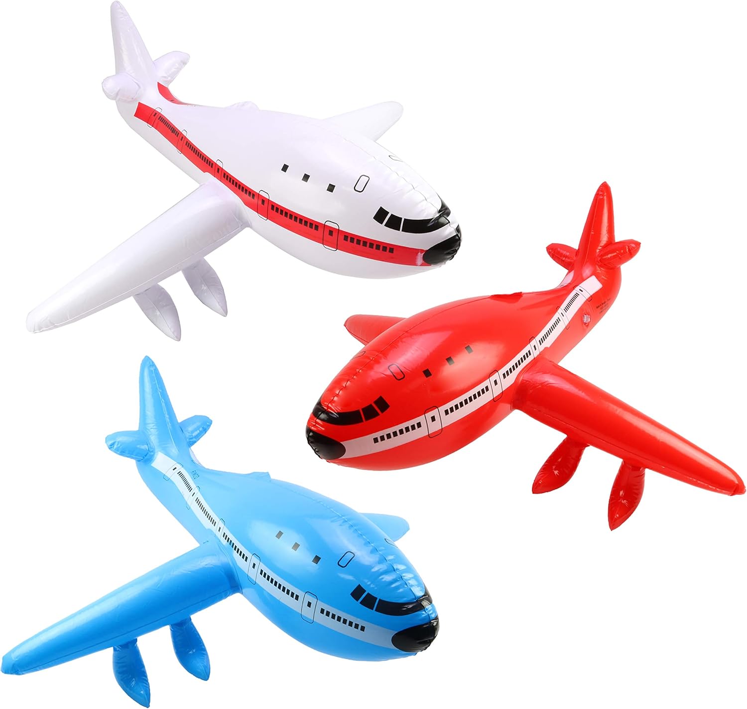 Amazon.com: SN Incorp. Inflatable Airplanes 24 Inch Inflatable Jet 747 ...