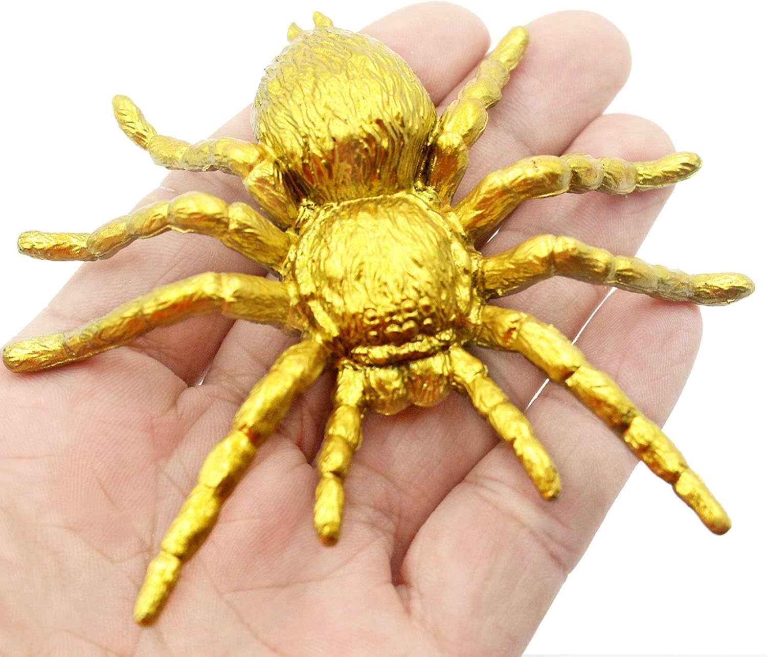 BEINME Plastic Spiders Colorful Spiders Halloween Decorative Supplies ...