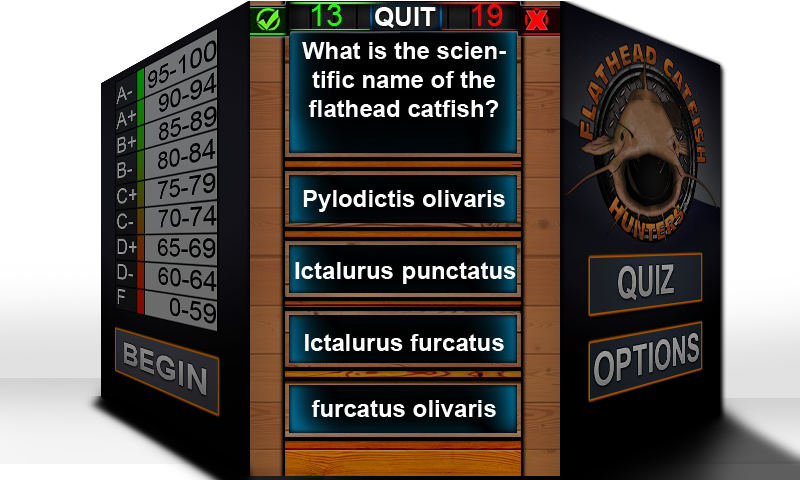 Flathead Catfish Quiz - App on Amazon Appstore