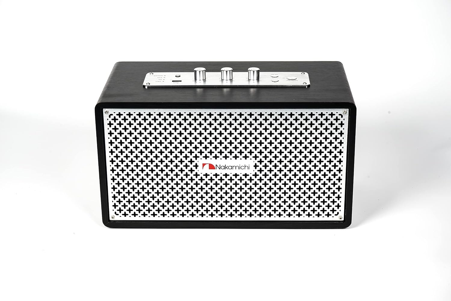 Amazon.com: Nakamichi Jukebox Retro Bluetooth Wireless Speaker Black ...