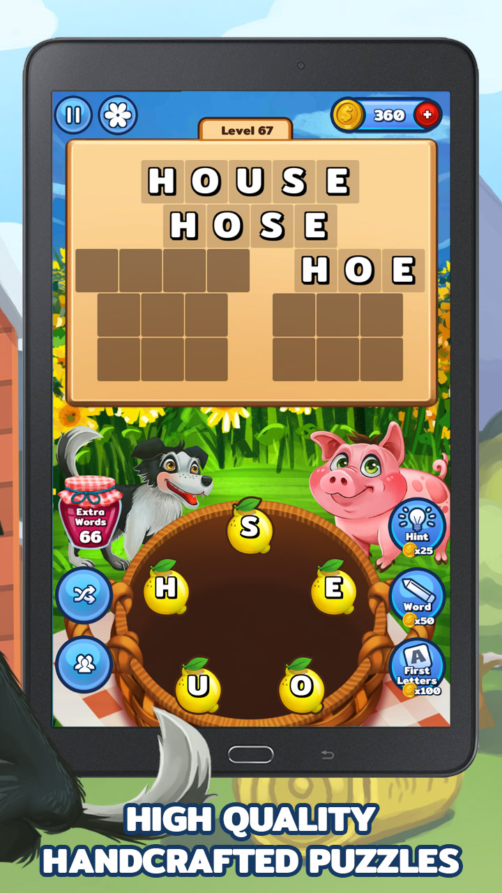 Word Farm - Animal Kingdom (Wordsearch anagram puzzle game with farm ...