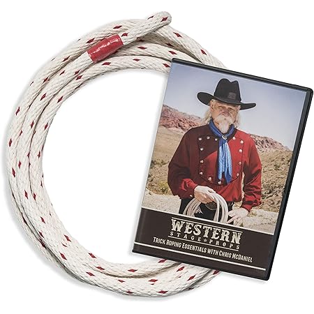 Amazon.com : 30 FT. Western Adult Rodeo Lariat Rope with Burner ...