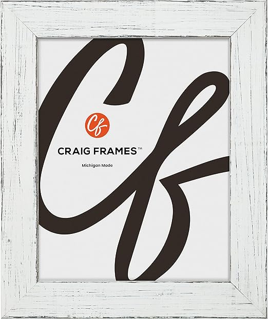 Amazon.com - Craig Frames Jasper, 9x16 Picture Frame, Rustic Farmhouse ...