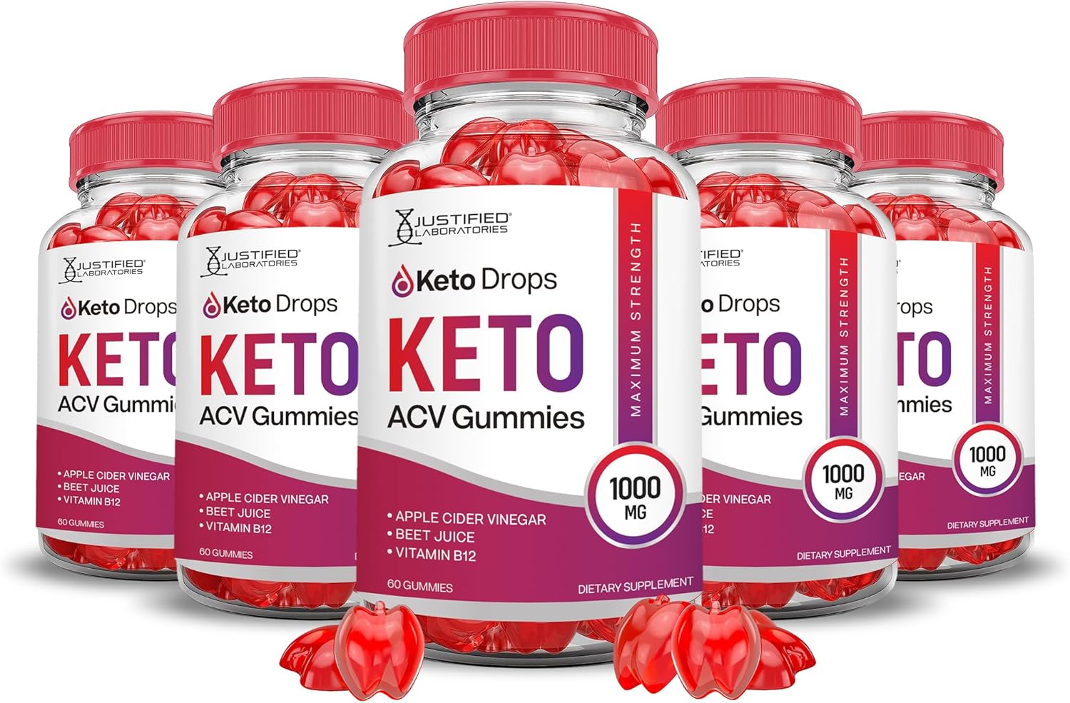 Amazon.com: (5 Pack) Keto Drops Keto ACV Gummies Advanced Formula ...