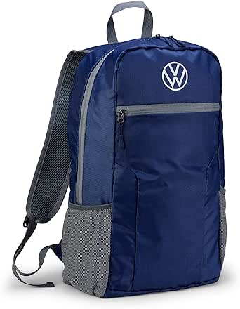 Volkswagen 000087329F Folding Backpack, Foldable Backpack, Blue, 20 ...