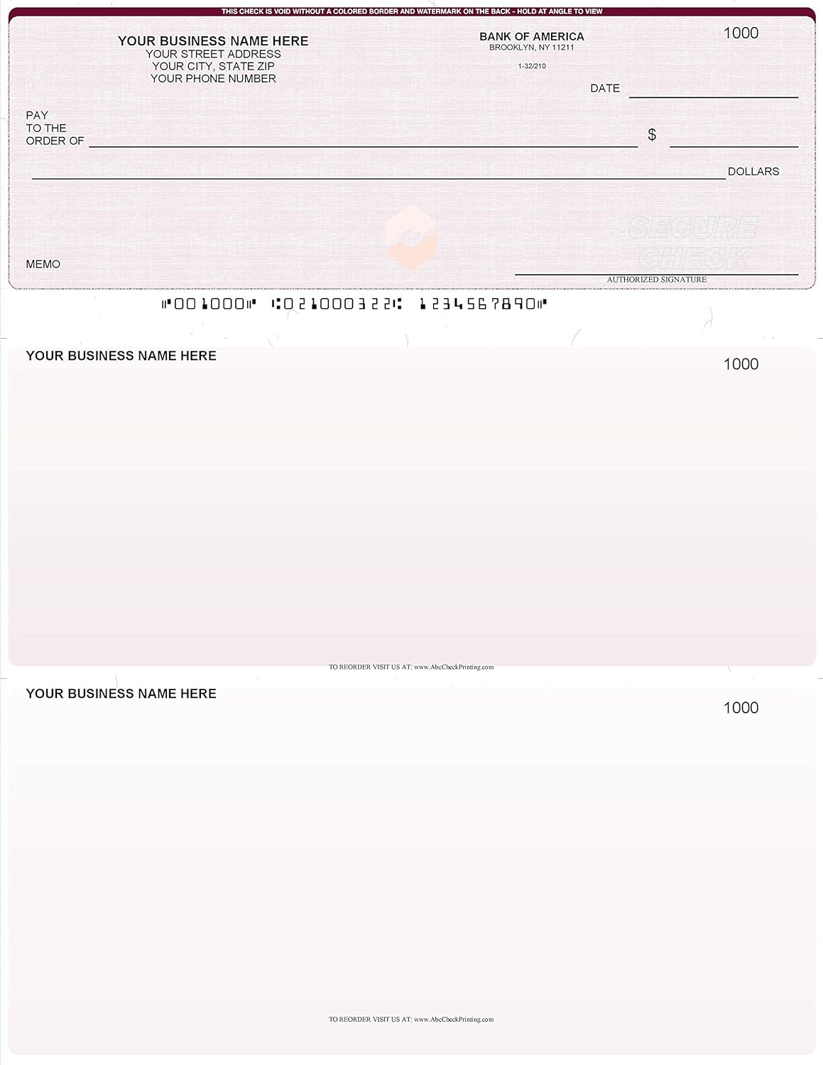 Amazon.com: Comprobaciones de computadora ABC compatibles con ...