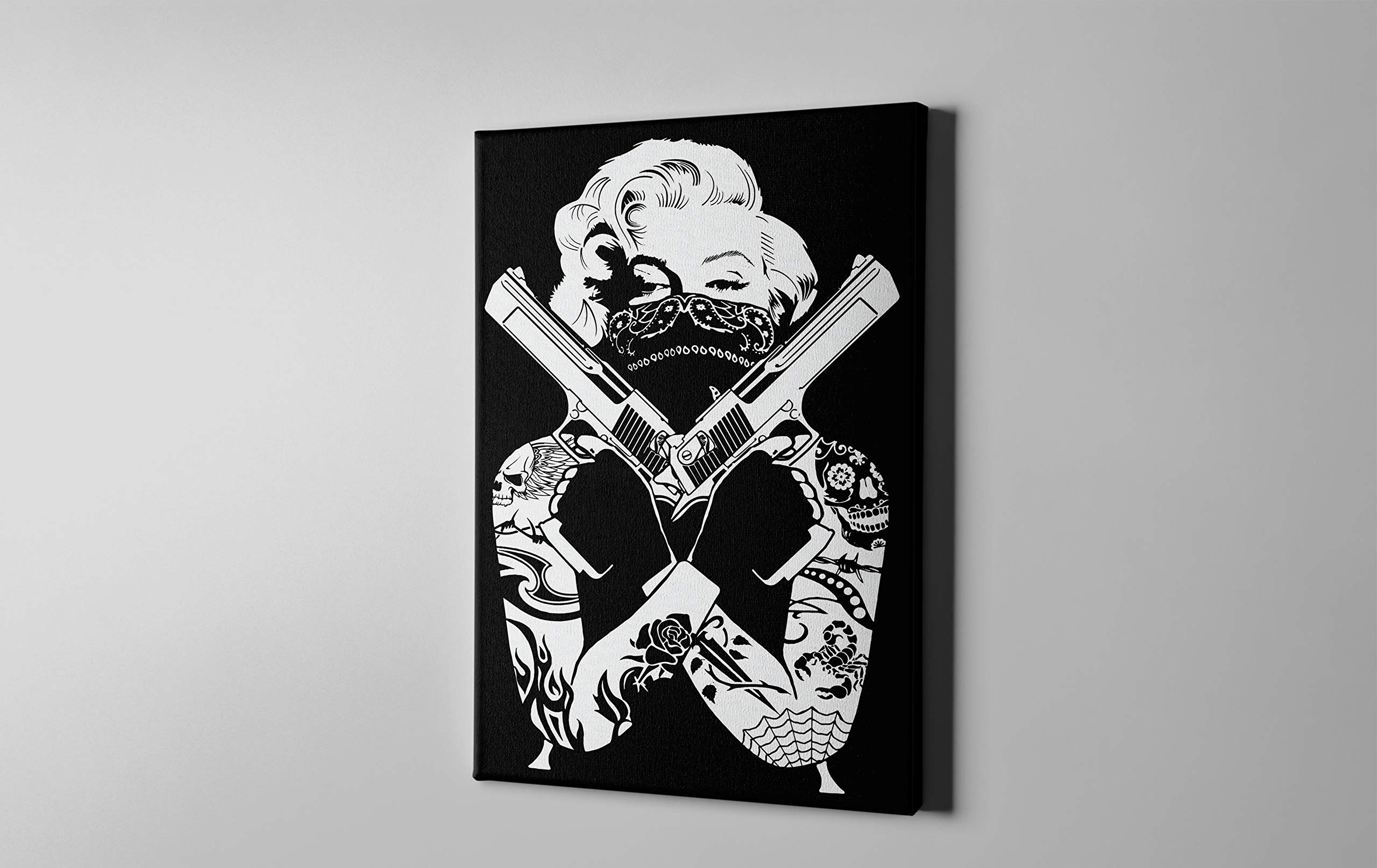 Marilyn Monroe Gangster Poster