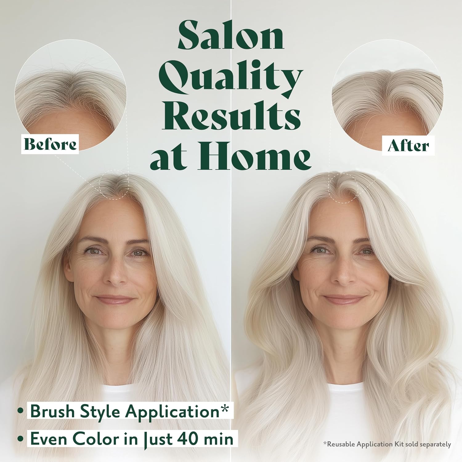 Herbatint Permanent Hair Dye For Women - 10N Platinum Blonde - For Up ...