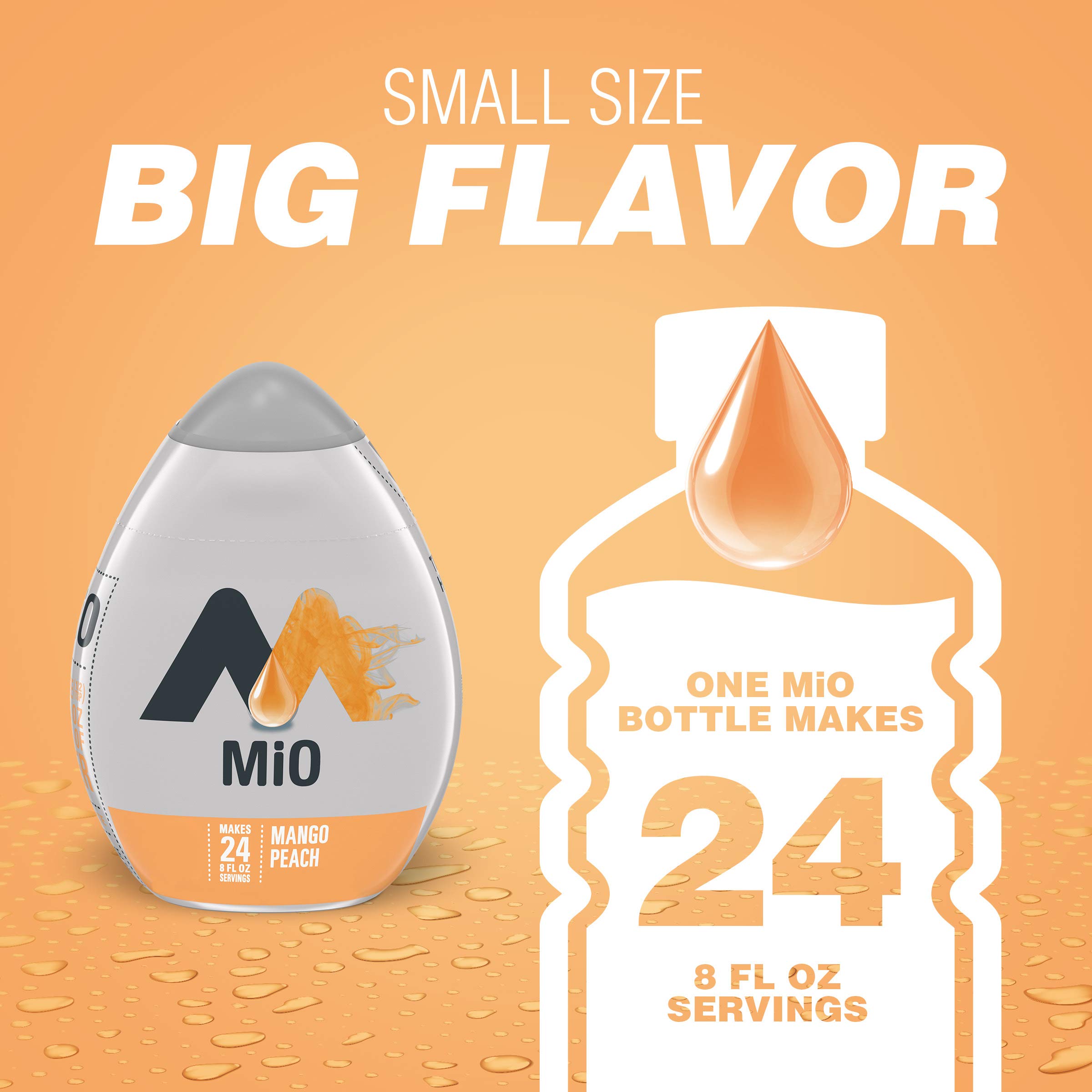Snapklik.com : MiO Mango Peach Naturally Flavored Liquid Water Enhancer