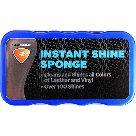 Amazon.com: Instant Shoe Shine Sponge - 3pk Shoe Shine Sponges for ...