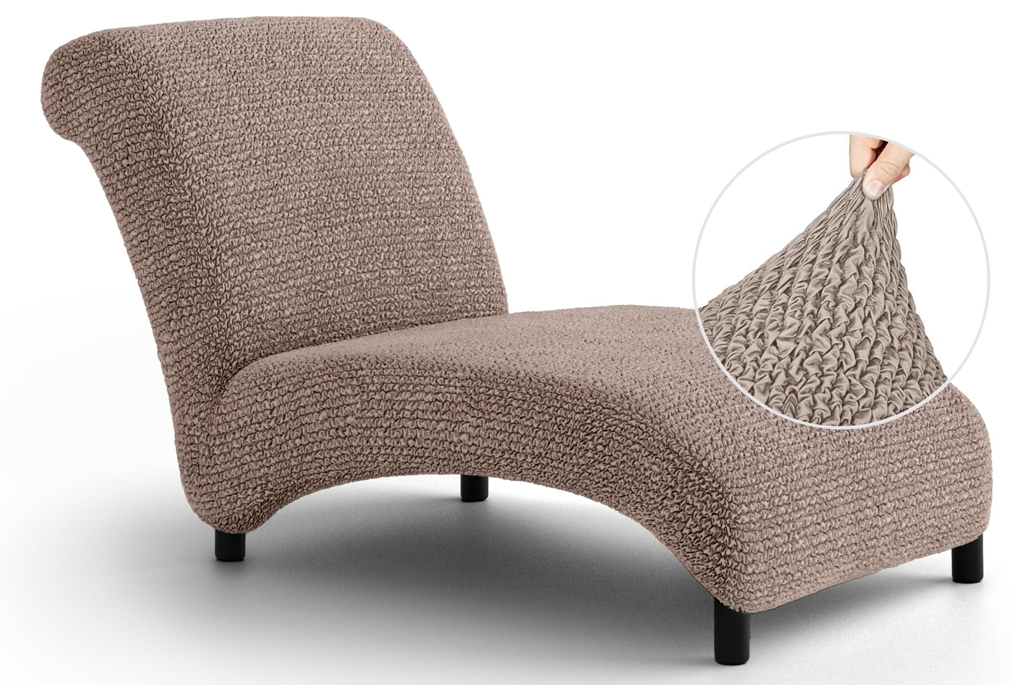 Amazon.com: PAULATO BY GA.I.CO. Armless Chaise Lounge Cover - Chaise ...