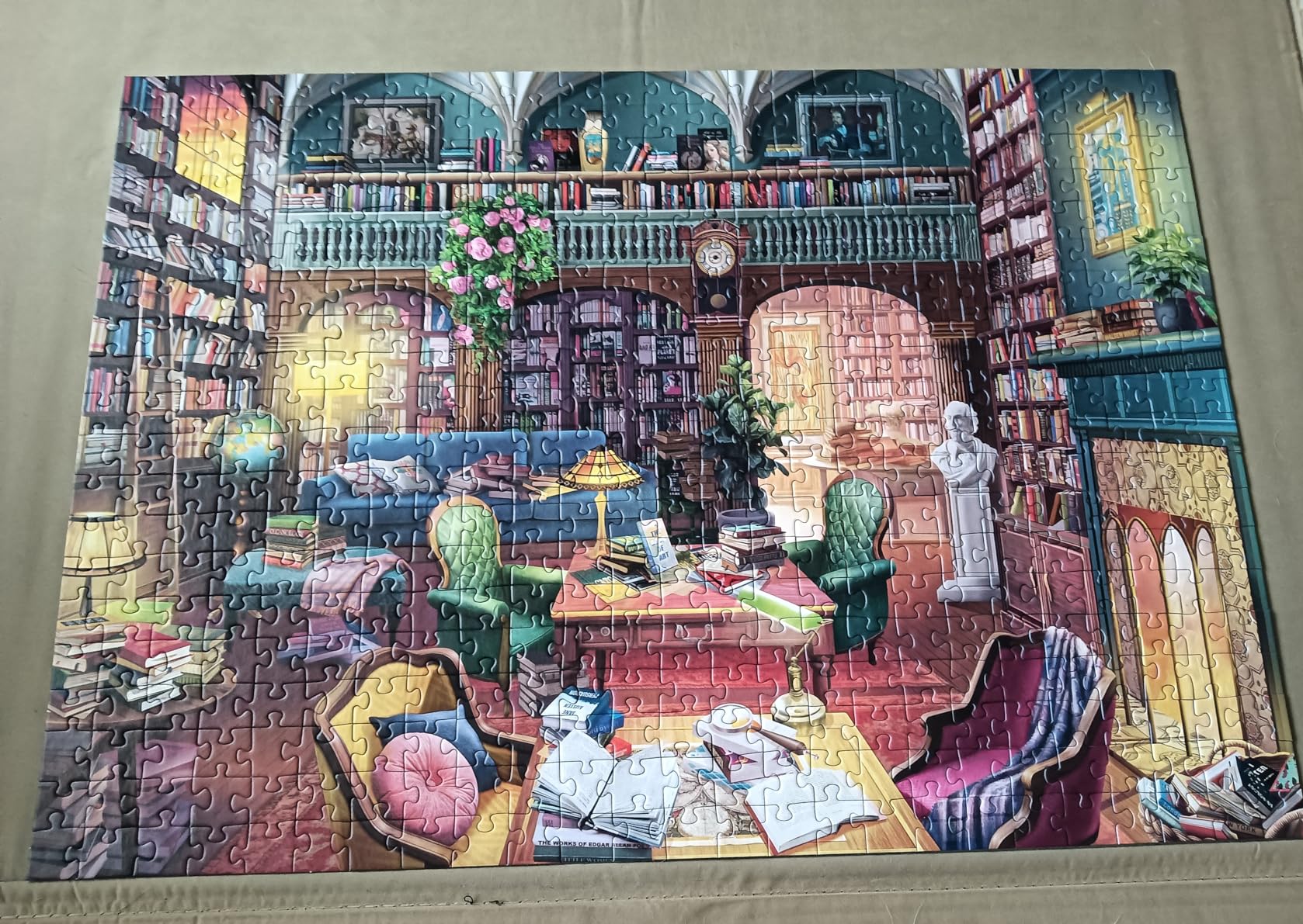 Ravensburger - Riverside Town - 1000 Piece Jigsaw Puzzle - Quaint ...