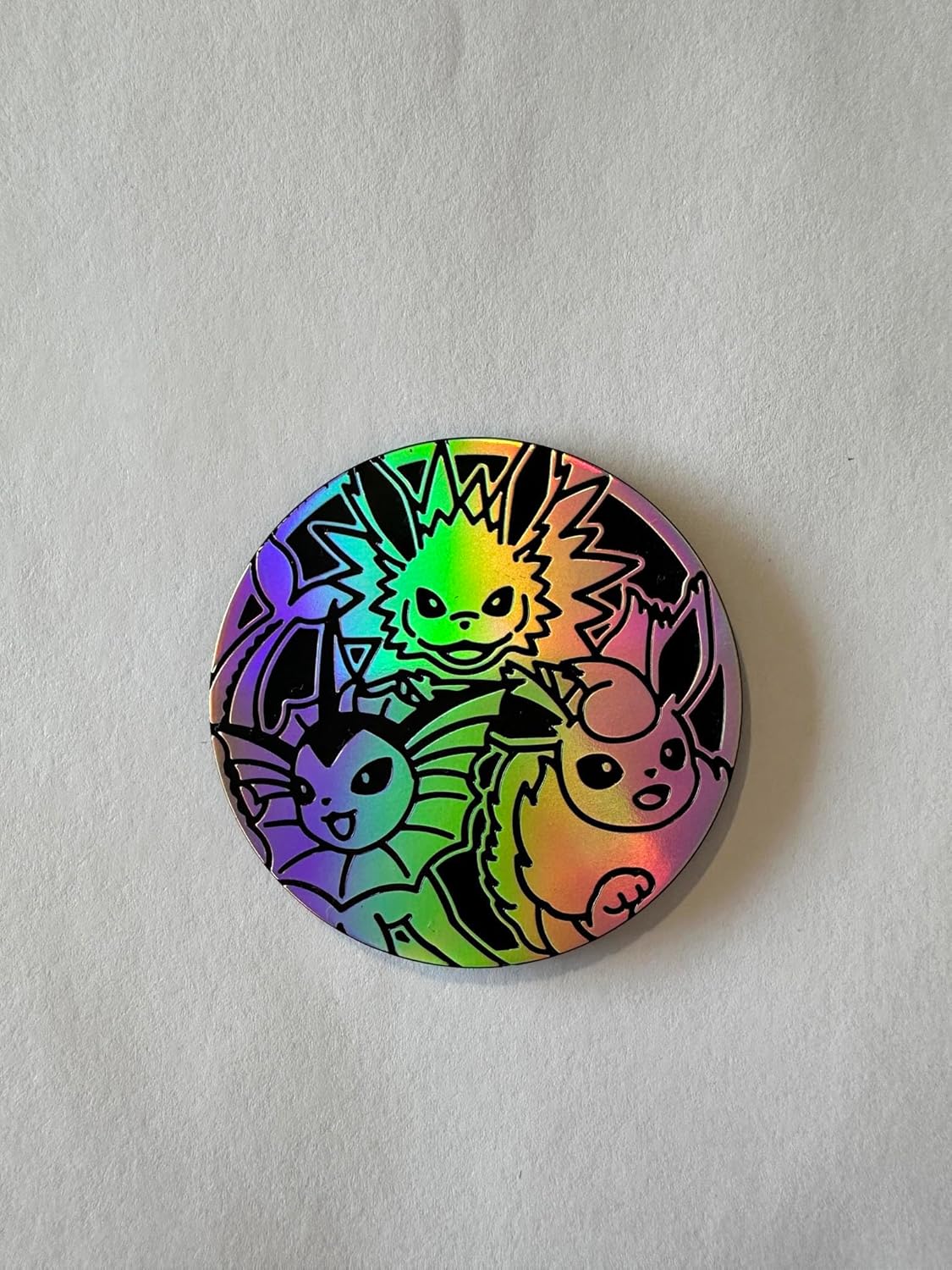 Amazon.com: Dan123yal Flareon, Jolteon, Vaporeon Jumbo Coin (from Eevee ...