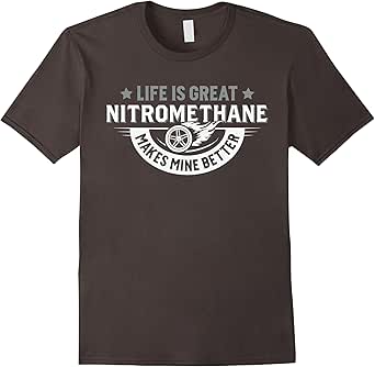Amazon.com: Drag Racer T-Shirt - Nitromethane keeps the racers alive ...
