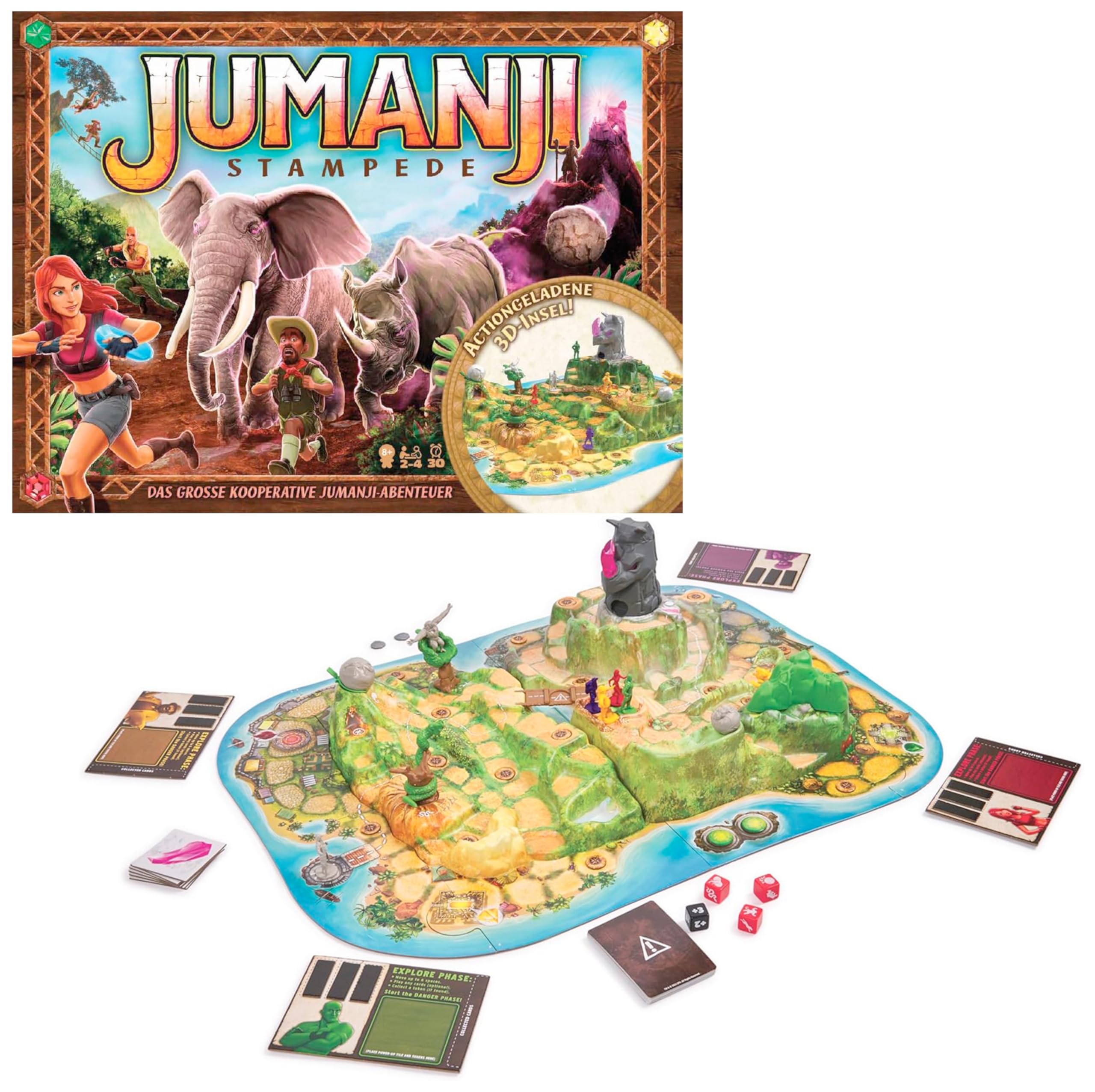 Jumanji Stampede Jumanji Stampede Family Guarantee Board