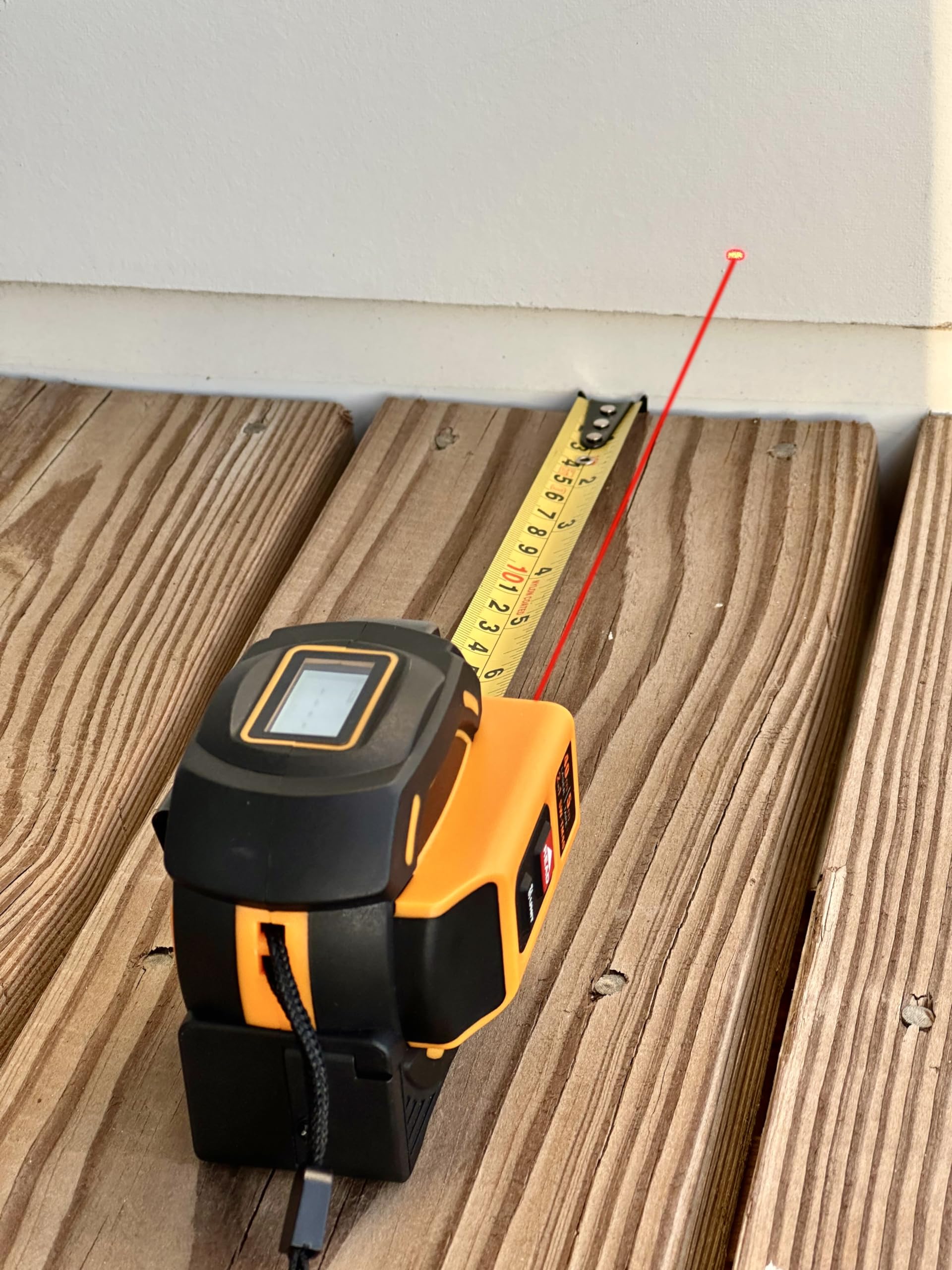 Laser Tape Measure 2-in-1, Laser Measure 131 Ft, Tape Measure 16 Ft ...