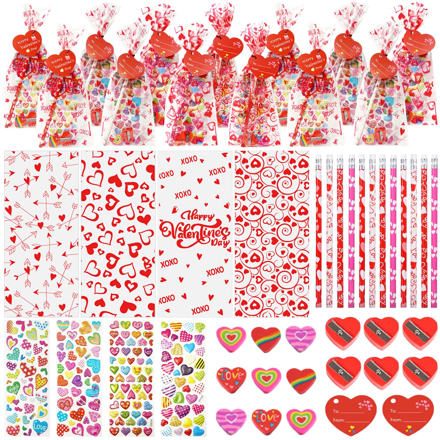 Valentine Day Gifts For Classmates Valentine's Day Classroom Gift Sets ...