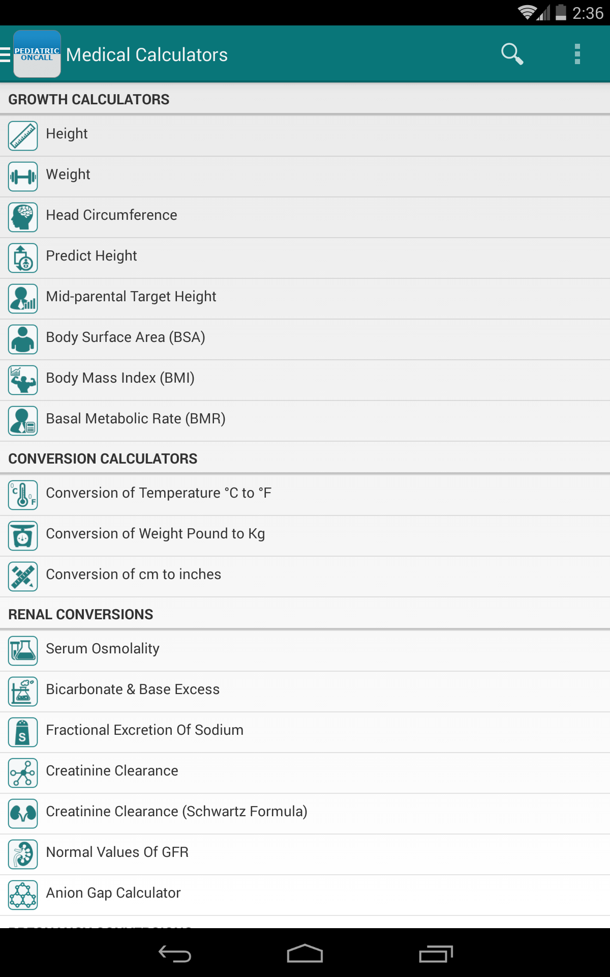 Pediatric Oncall - App on Amazon Appstore