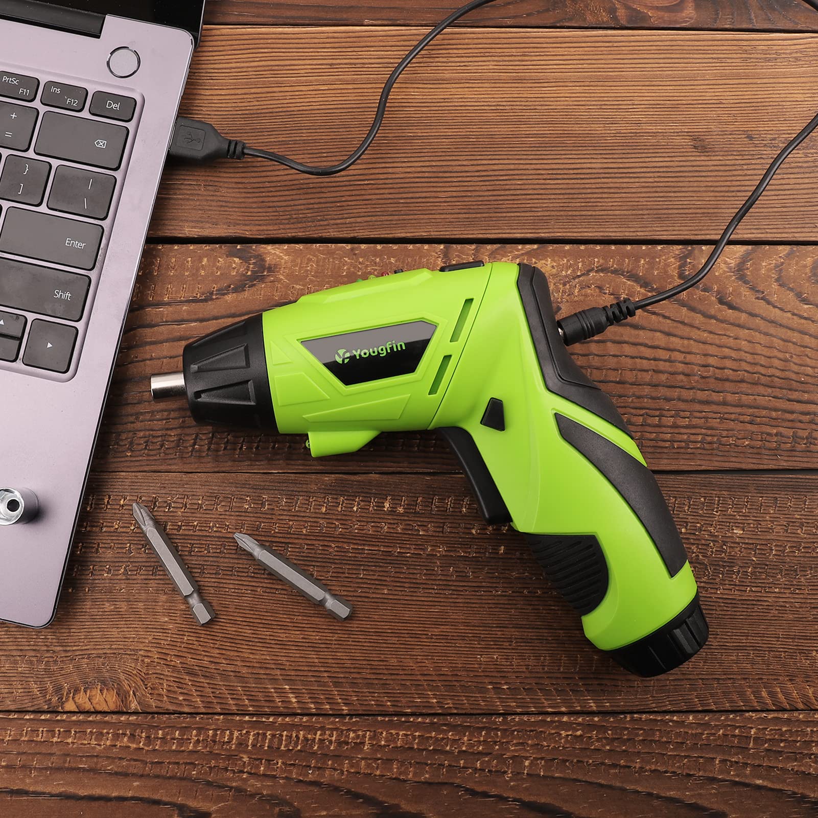 Snapklik.com : Yougfin Electric Screwdrivers, 36V Small Cordless ...