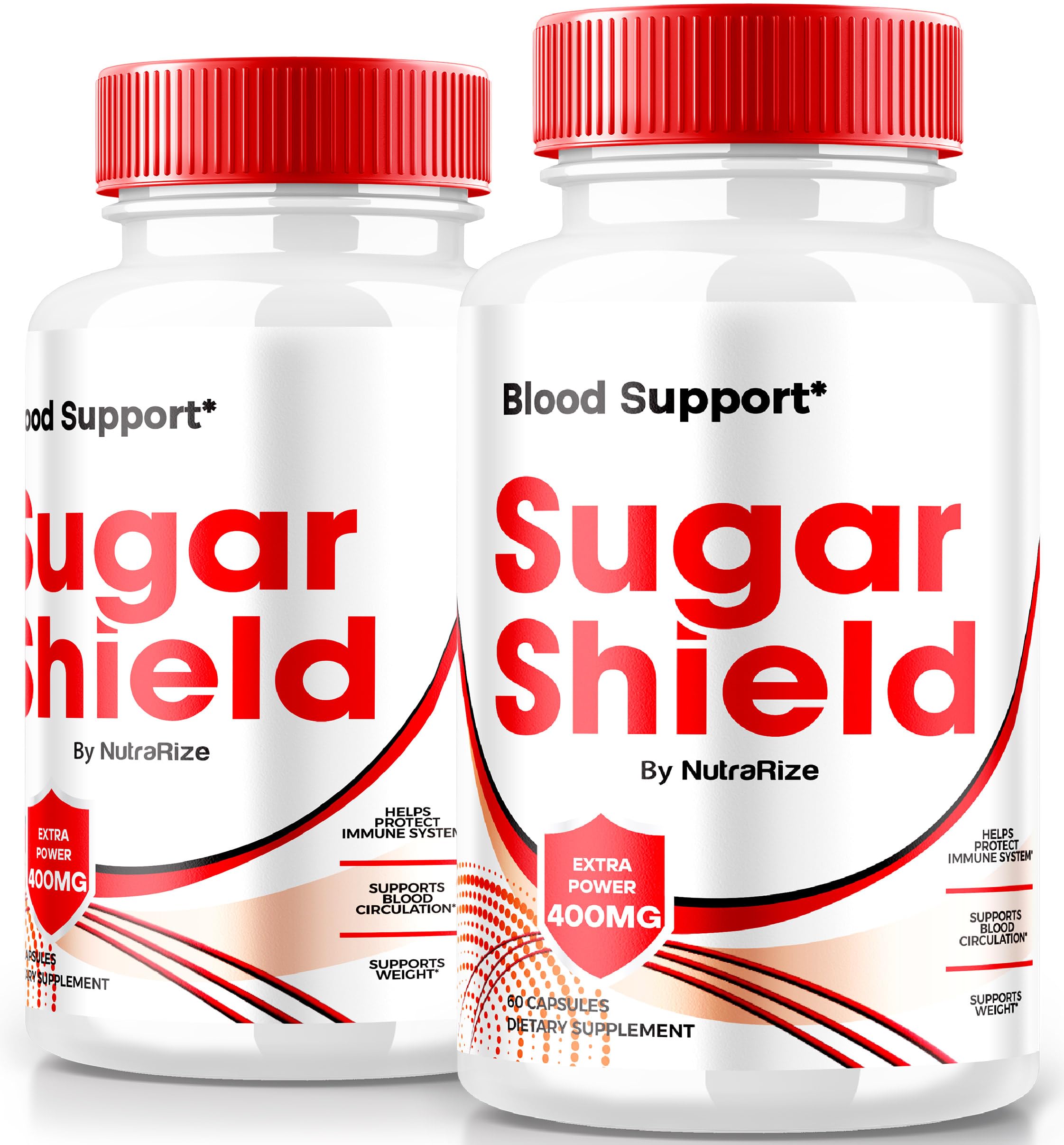 Amazon.com: (2 Pack) Sugar Shield, Sugar Shield Blood Support Pills ...