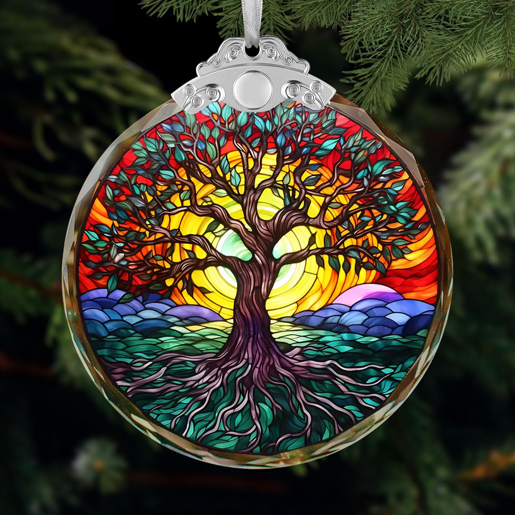 Amazon.com: Tree of Life Ornaments for Christmas Tree, Tree of Life ...