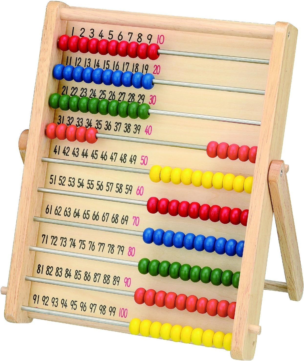 Amazon.com: Dama 100 wooden abacus know series by Gakken : Toys & Games