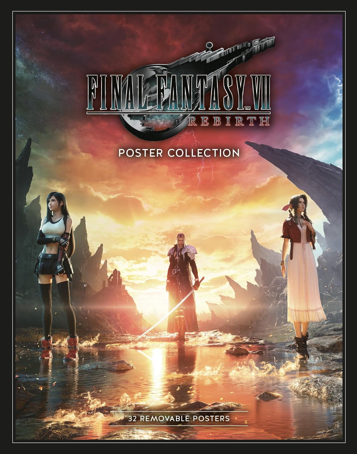 Amazon.com: Final Fantasy VII Rebirth Poster Collection: 9781646093595: Square Enix: Books