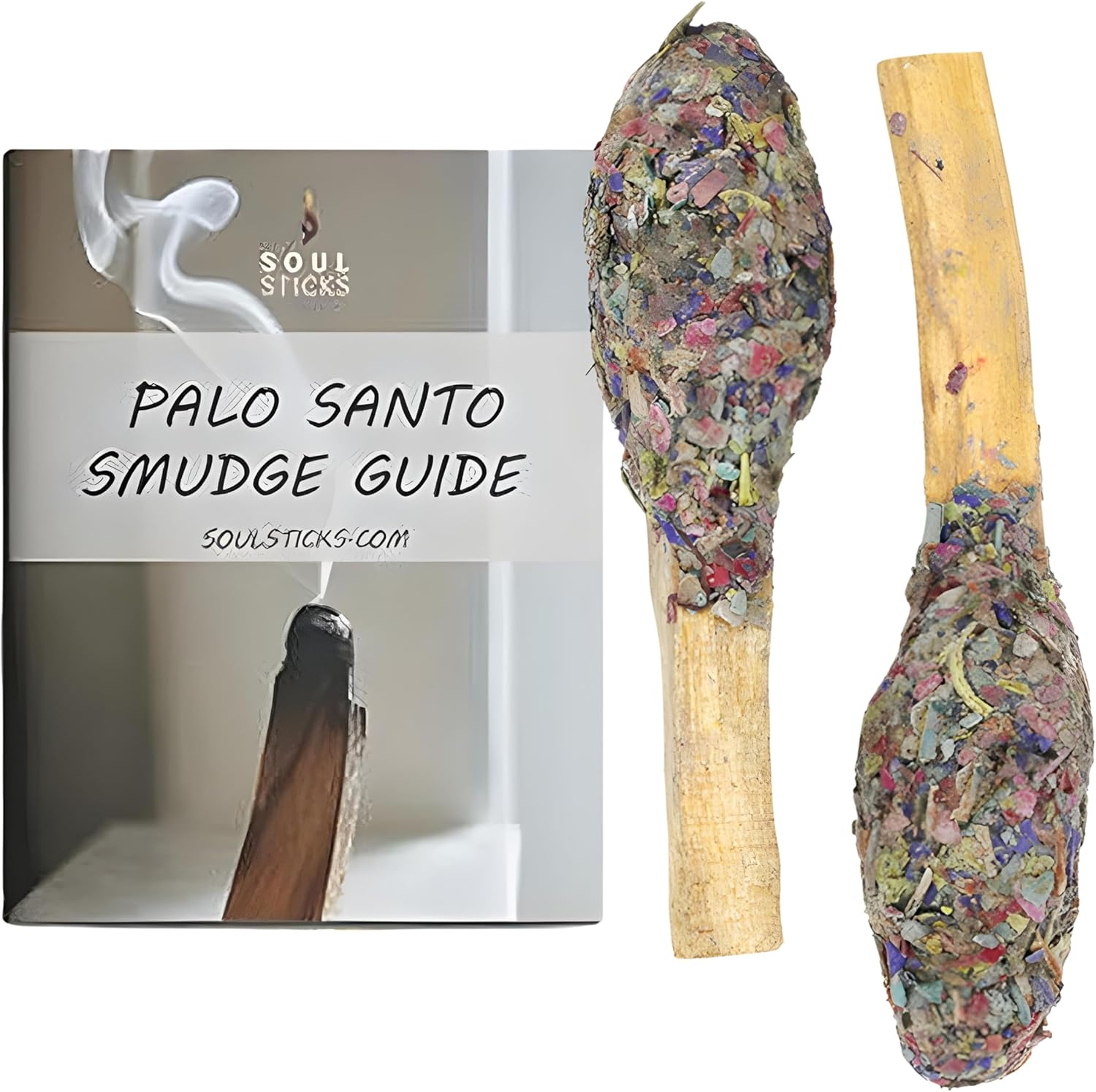 Amazon.com: Soul Sticks 2 Pack Palo Santo Pops - Sacred Wood Incense ...