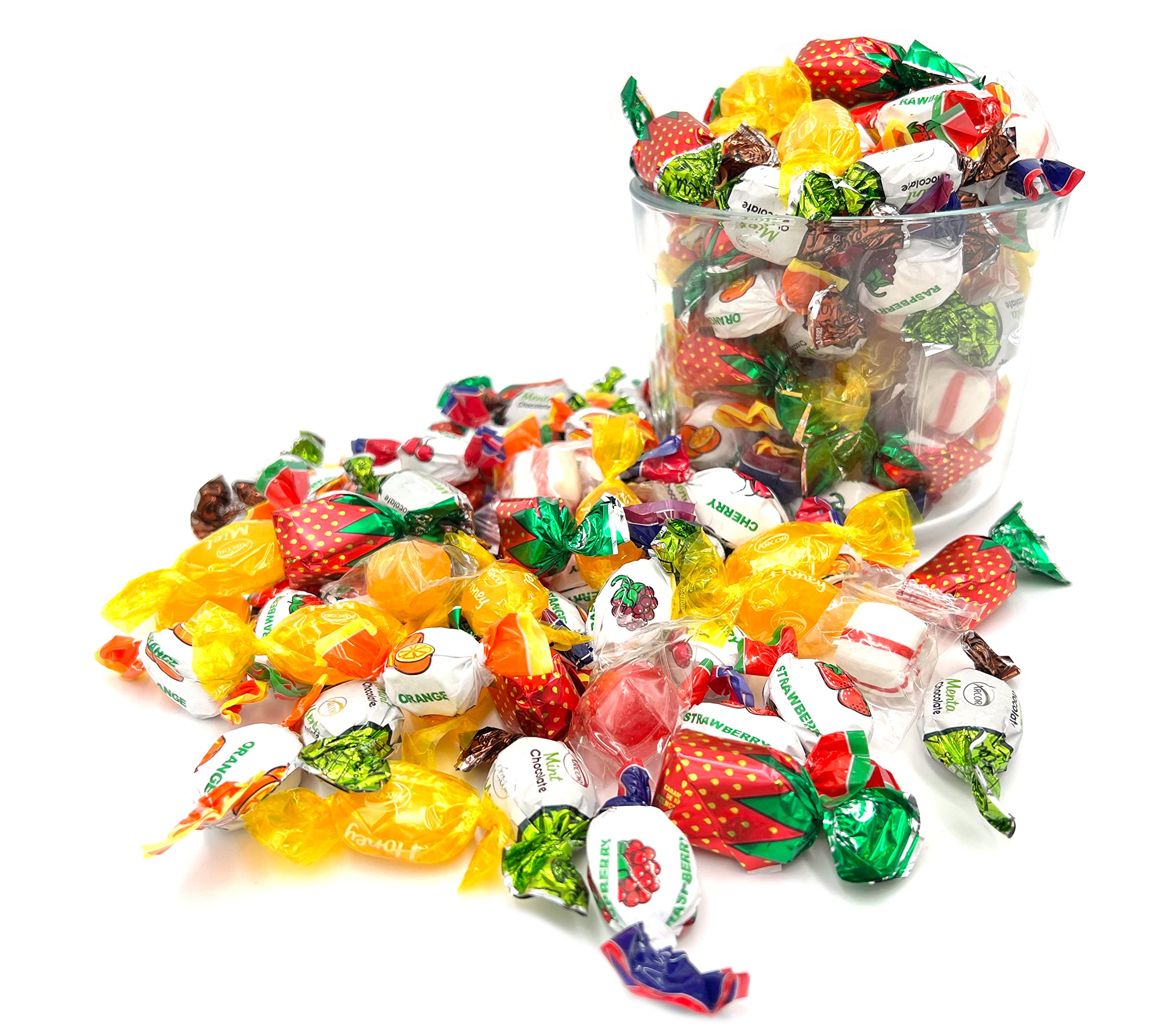 Snapklik.com : Hard Candy Assortment - Strawberry Bonbons, Starlight ...