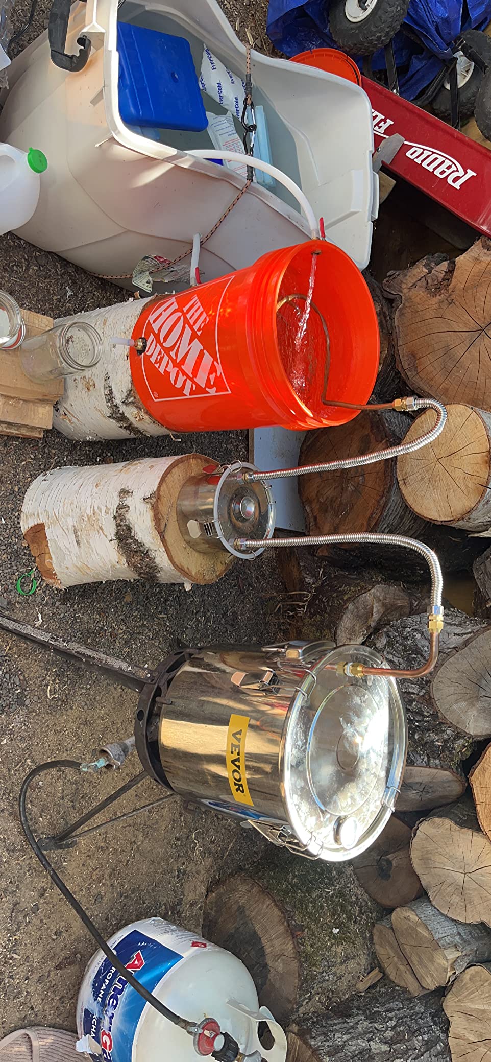 $14/mo - Finance VEVOR Alcohol Still, 3 Gallon, Stainless Steel Alcohol ...