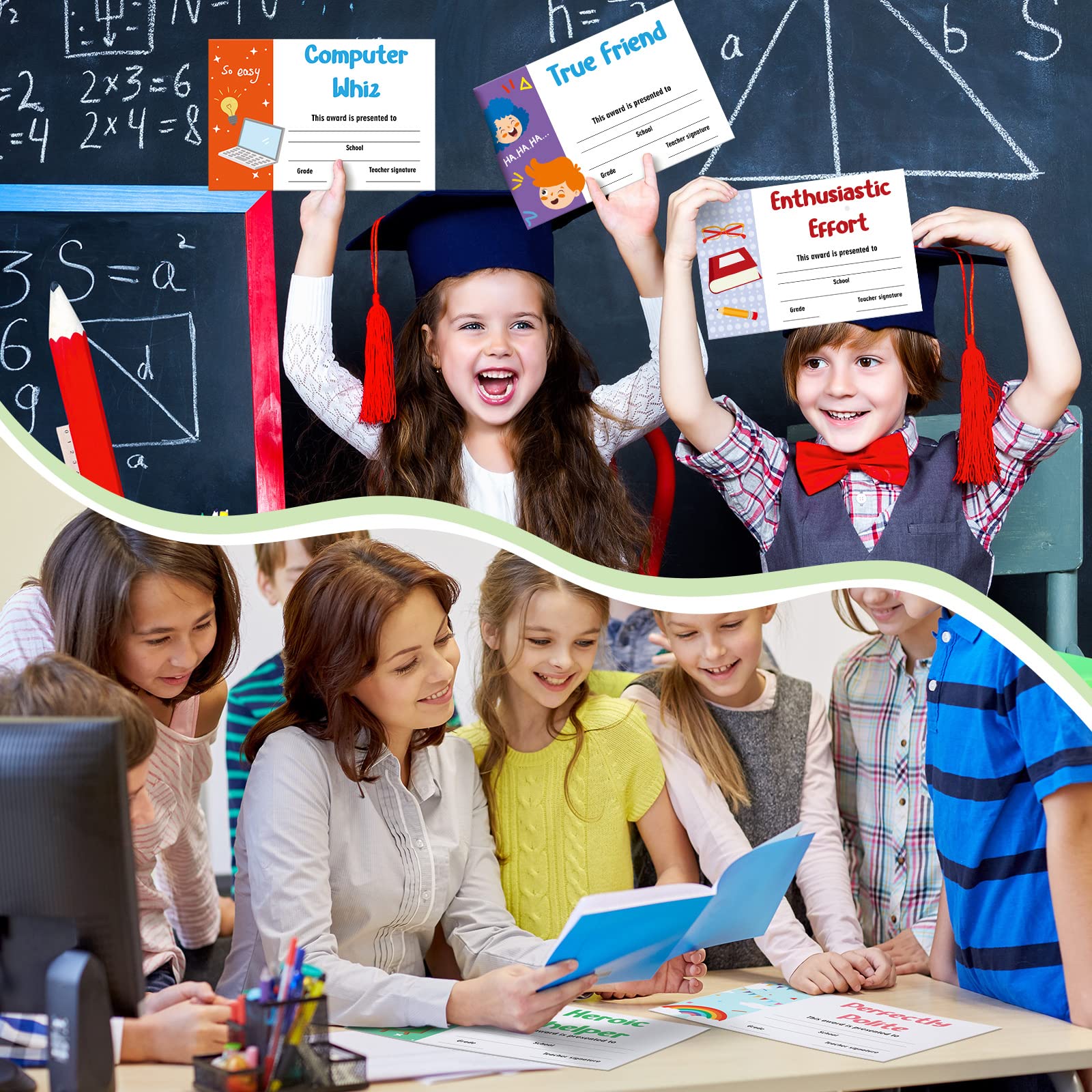 Snapklik.com : 45 Pcs End Of School Year Superlatives Certificates ...