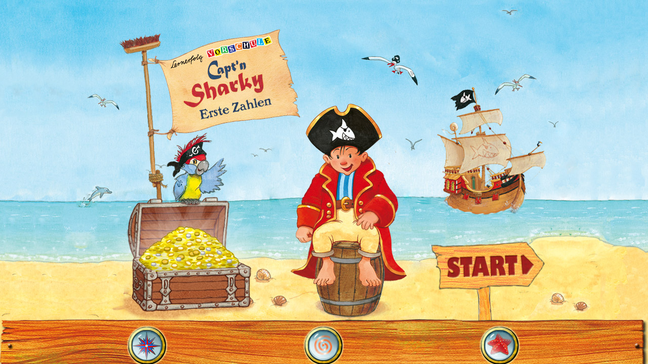 Capt'n Sharky - Erste Zahlen:Amazon.de:Appstore for Android