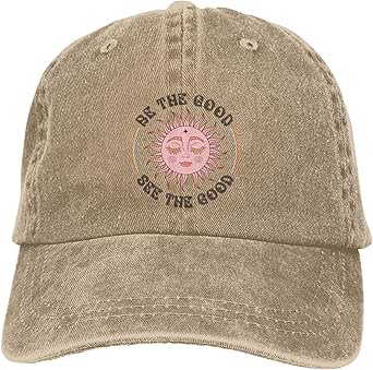 Be The Good See The Good Boho Sun Baseball Cap Golf Dad Hat Adjustable ...