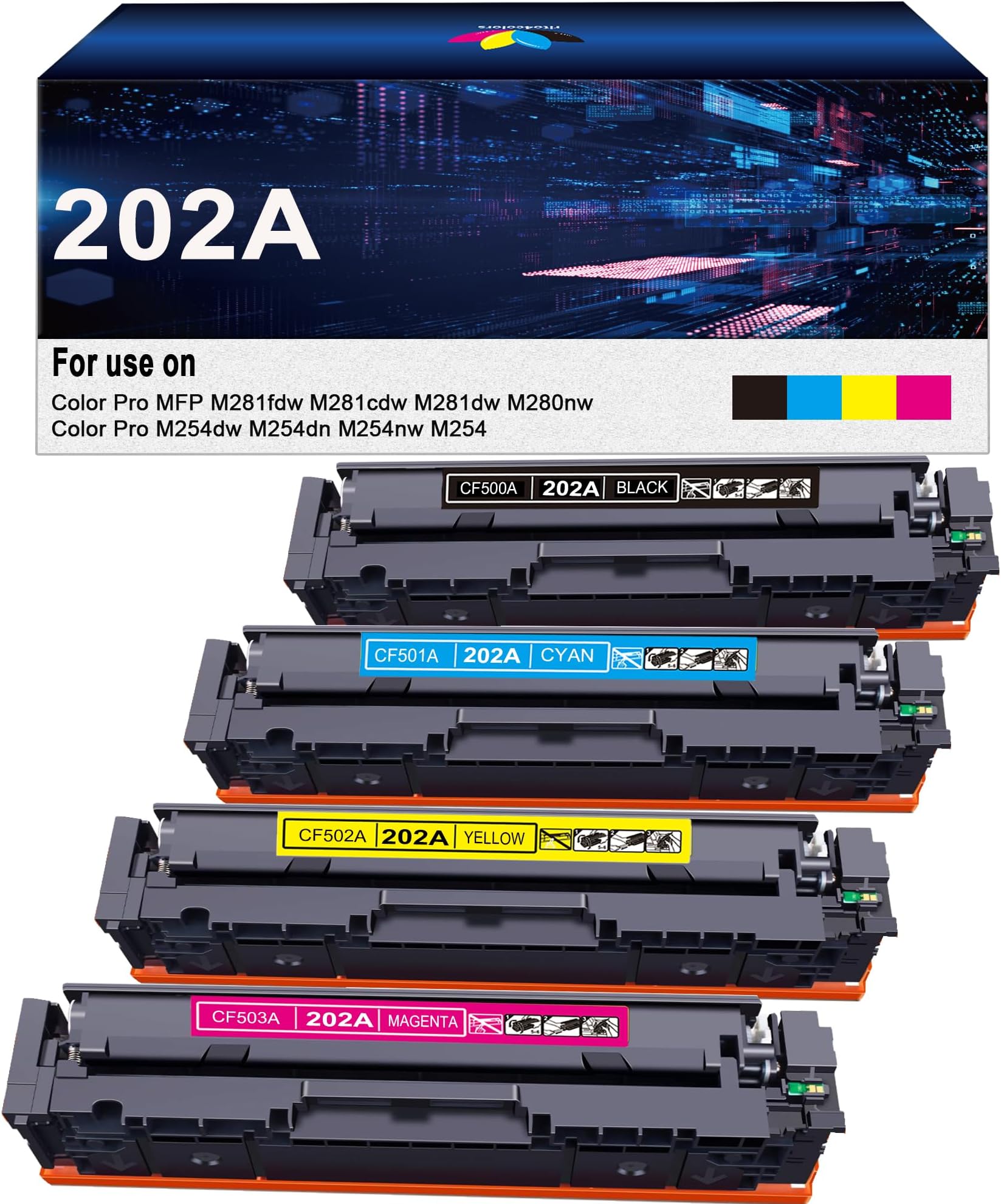 Amazon.com: HP 202A Black Toner Cartridge | Works with HP Color ...