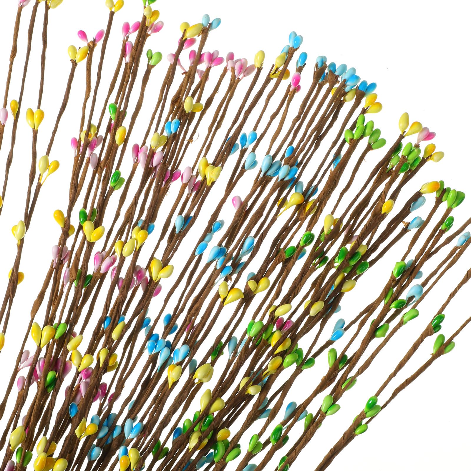 Amazon.com: Juinte 100 Pcs Easter Artificial Berry Garland Spring Pip ...