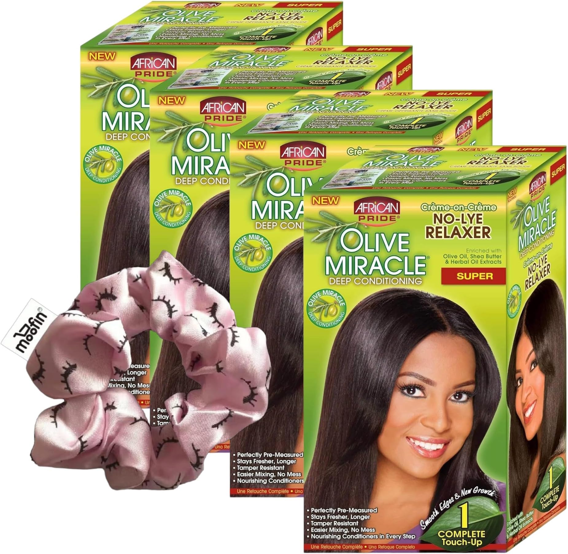 Amazon.com : African Pride Olive Miracle Deep Conditioning No-lye ...