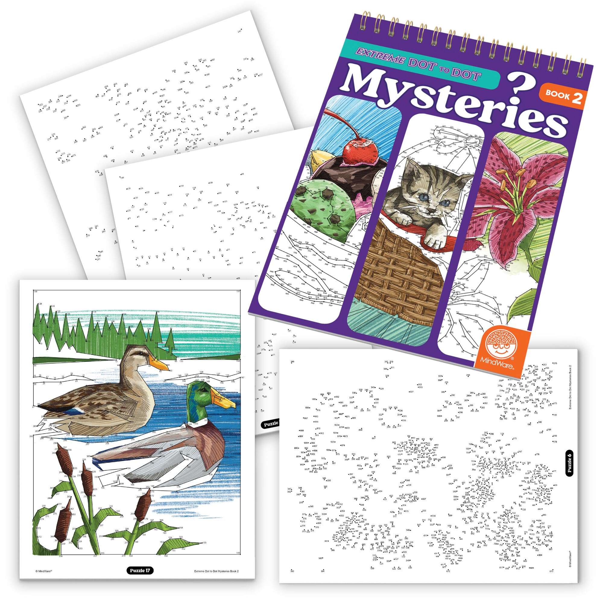 MindWare Extreme Dot to Dot: Mysteries Book 2: MindWare: 0195130483349 ...