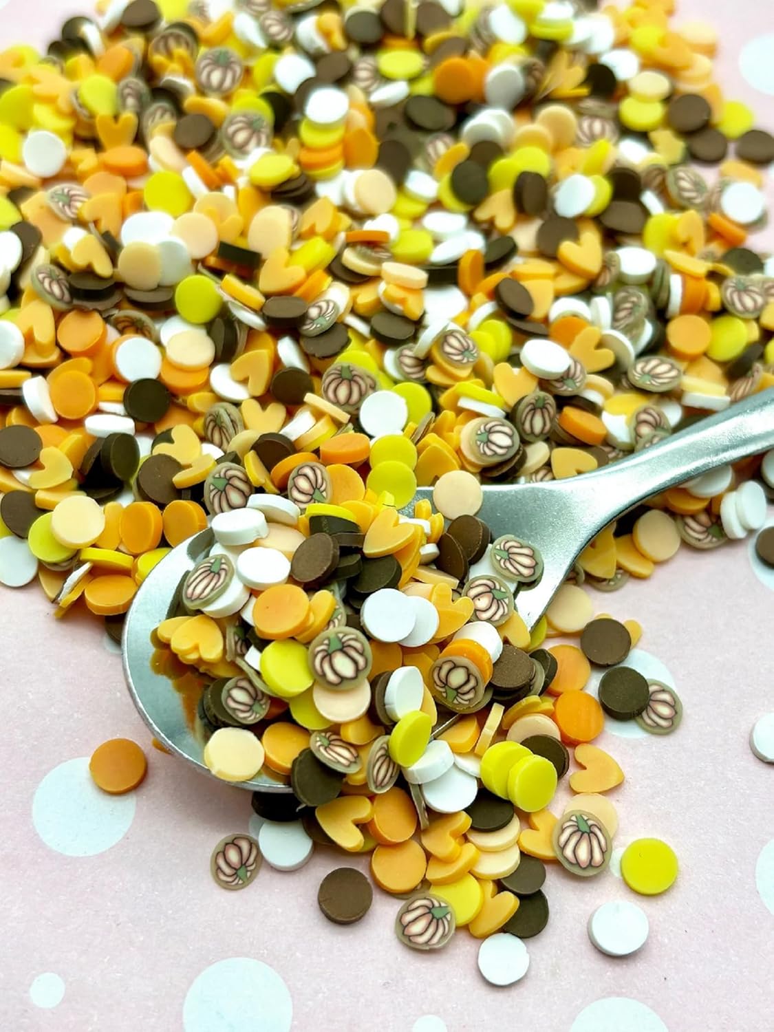 Amazon.com: Pumpkin Spice Latte, Fall Thanksgiving Themed Sprinkle Mix ...