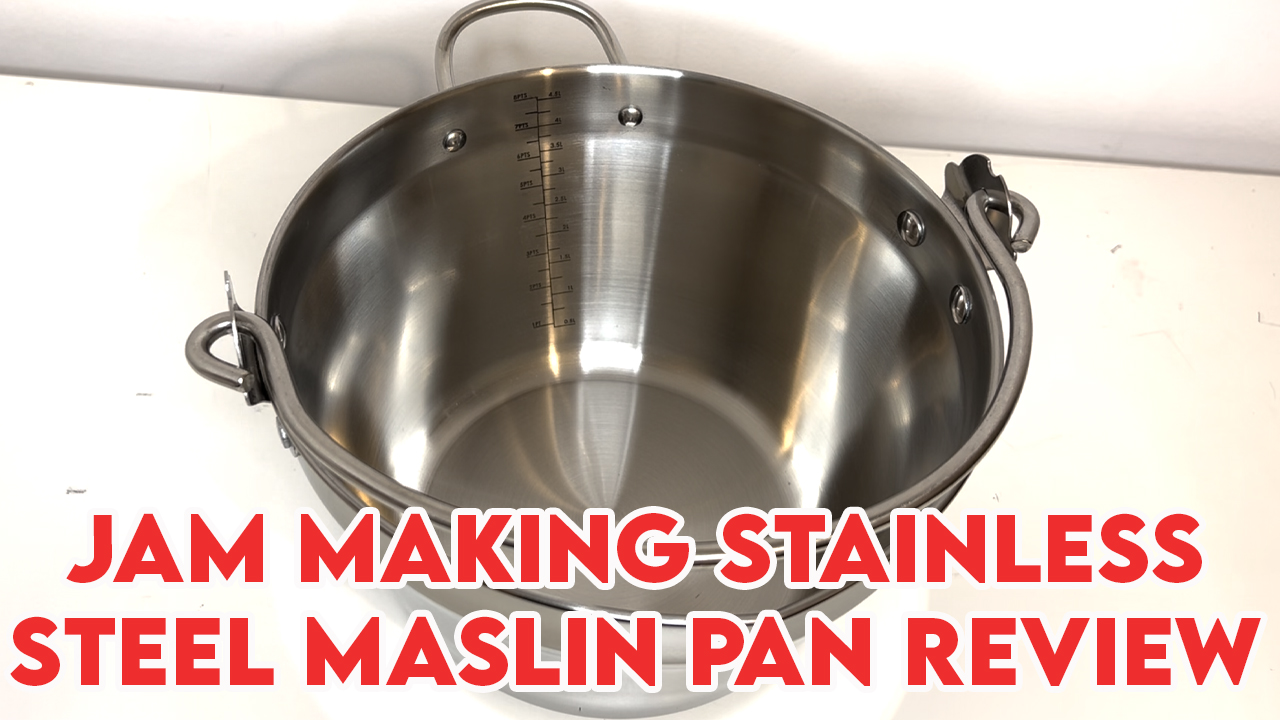 Watch Jam Making Stainless Steel Maslin Pan Review on Amazon Live