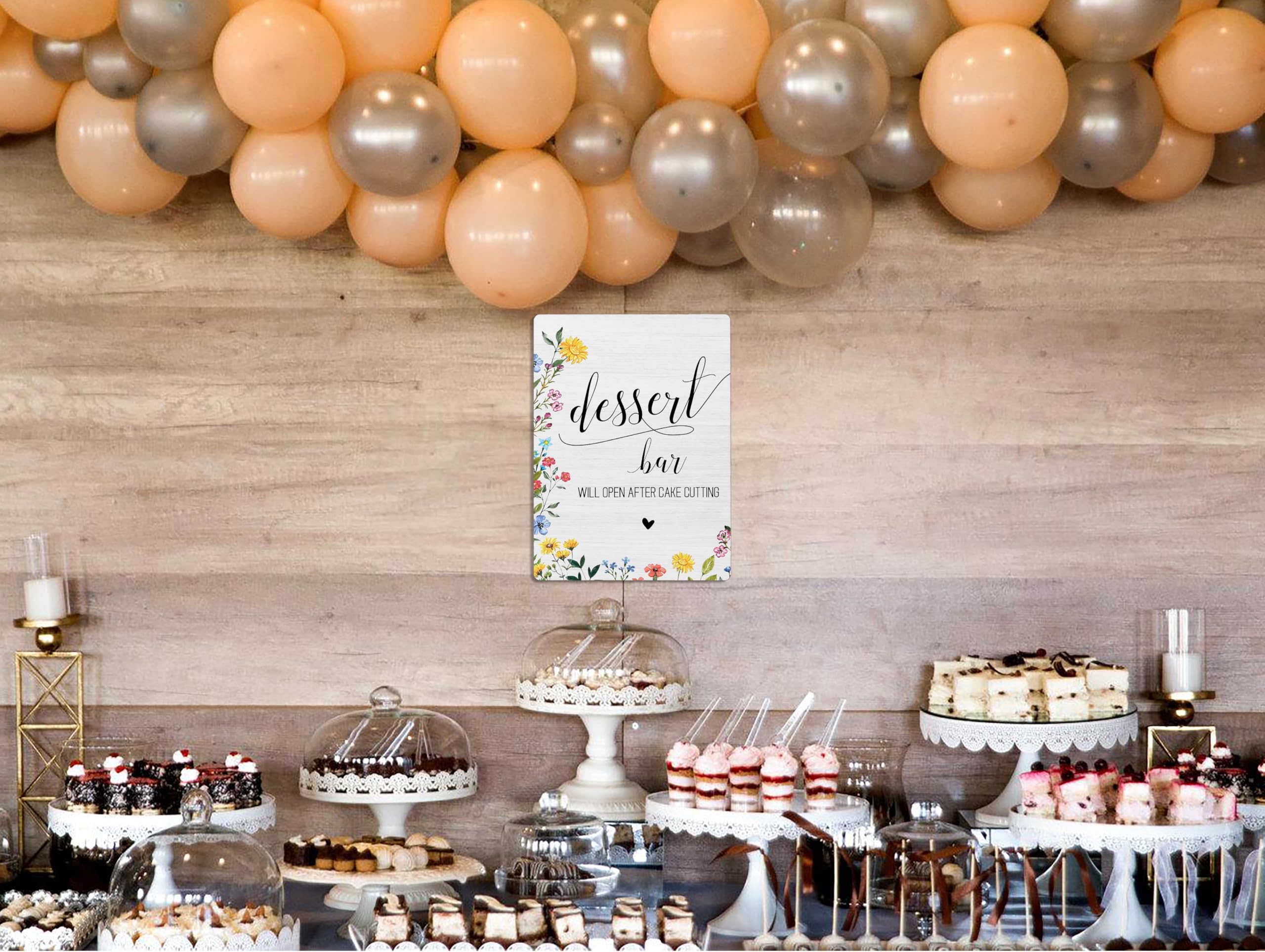 Snapklik.com : Dessert Bar Wedding Signs For Ceremony And Reception ...