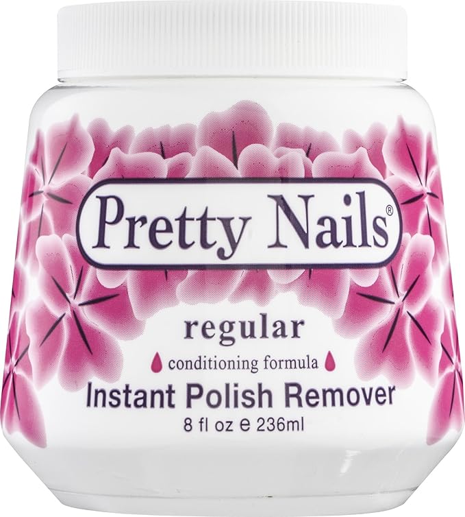 Amazon.com : Pretty Nails Regular Nail Polish Remover, 8 Ounce : Beauty ...