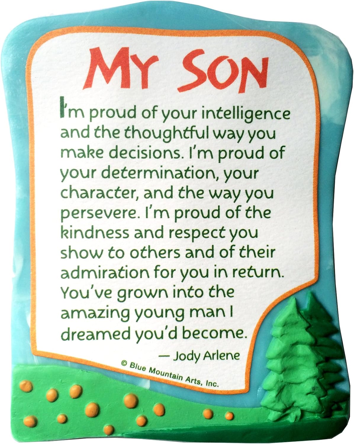 Amazon Blue Mountain Arts Son Refrigerator Magnet For A Son You