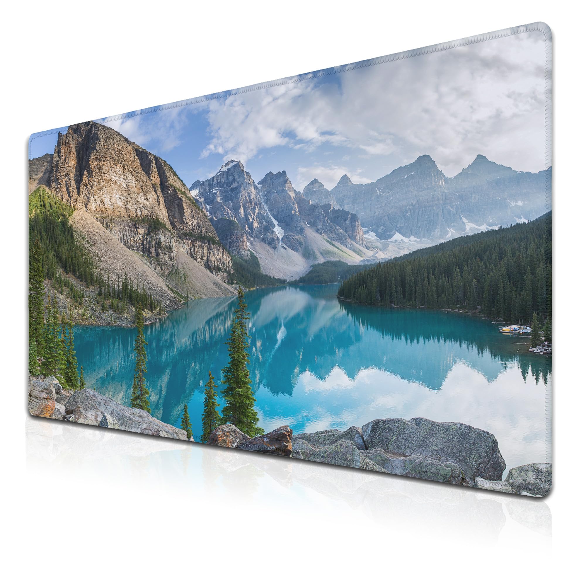 Amazon.com : Samgula Gaming Mouse Pad Green Full Mousepad Large Desk ...