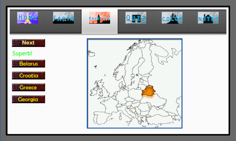 Europe Political Map Quiz