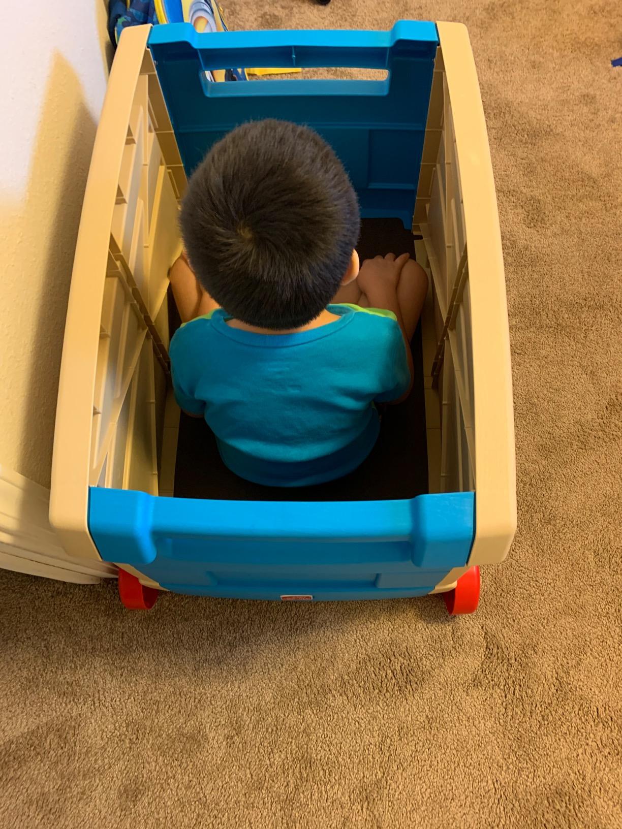 Amazon.com: Step2 Lift and Roll Toy Box : Home & Kitchen
