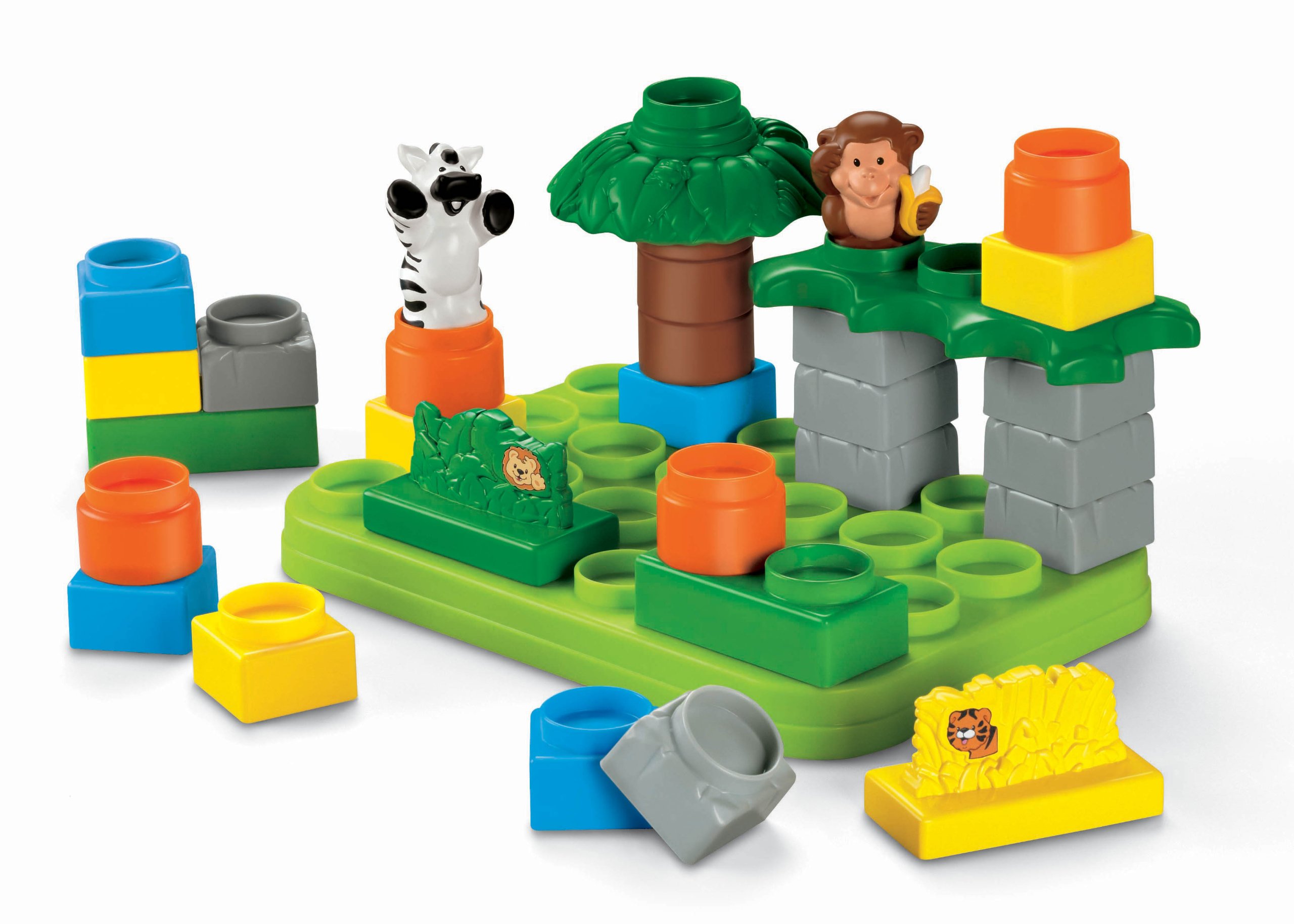 Fisher Price A Jungle Of Fun New Fisher Price Little People Build 'N