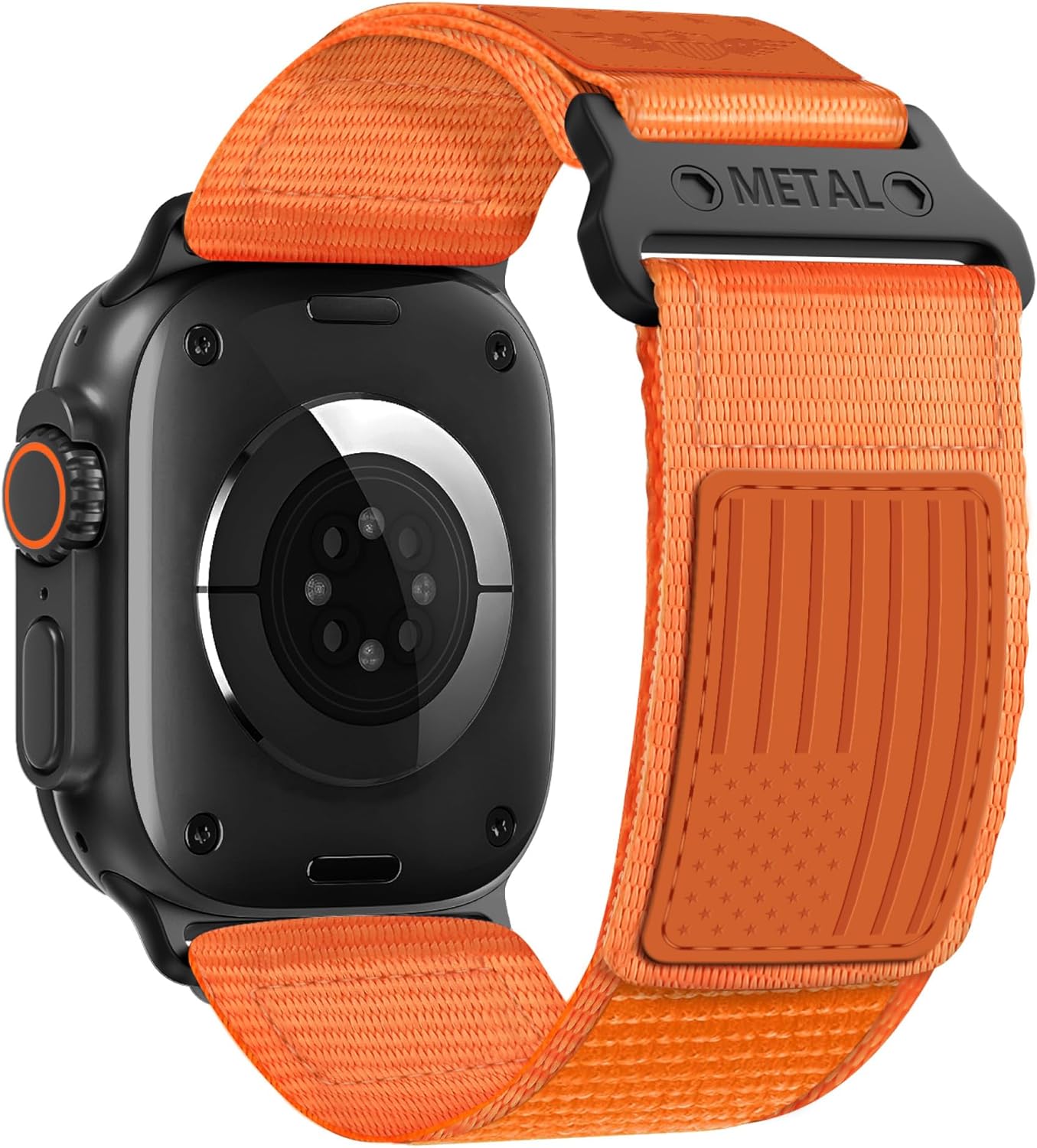 Amazon.com: Rugged Nylon for Apple Watch Ultra 2 Band 49mm iWatch Bands ...