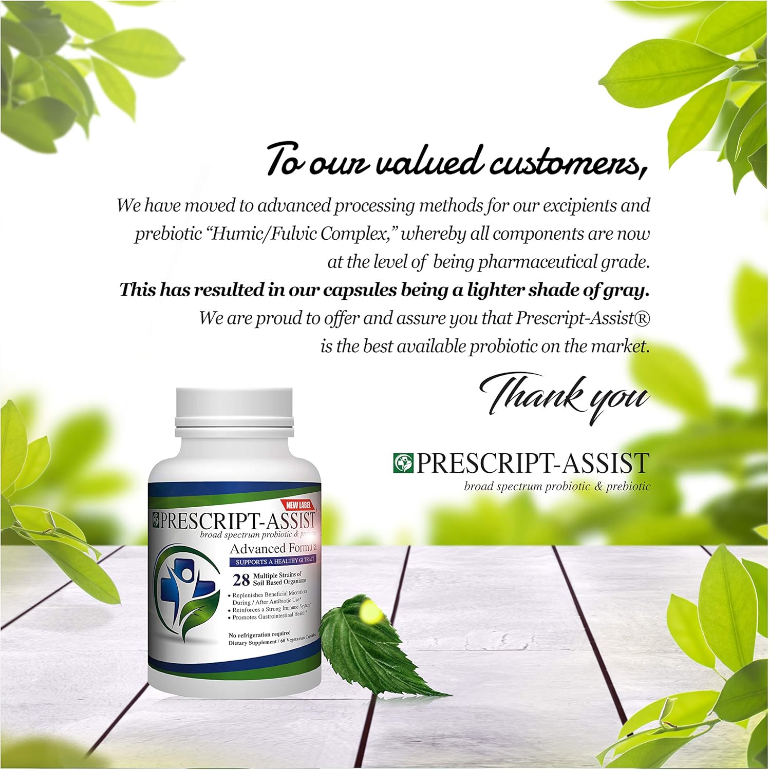 Prescript-Assist Light -28 cepas Microflora del suelo probiótico y ...