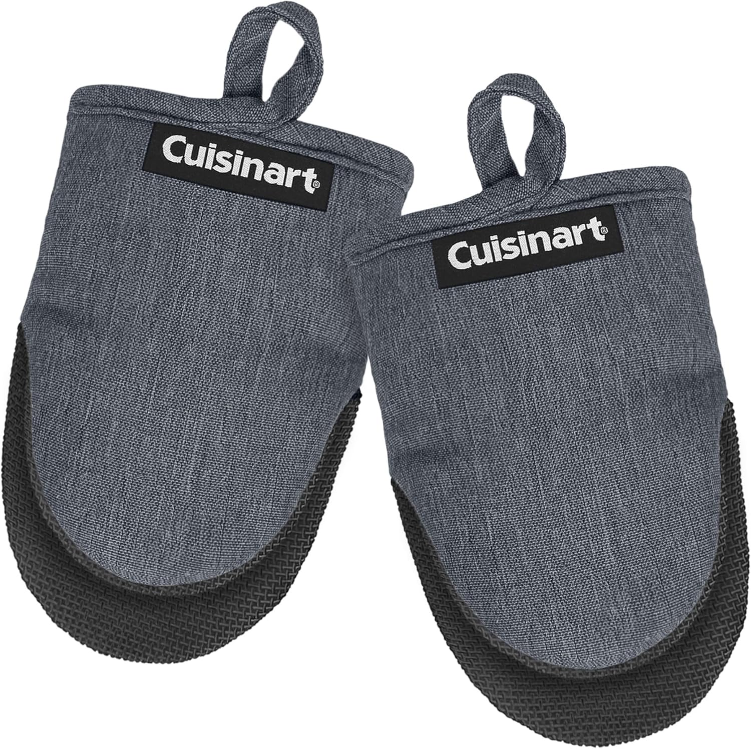 Amazon.com: Cuisinart Mini Oven Mitts – 5.5” x 7” Heat-Resistant ...